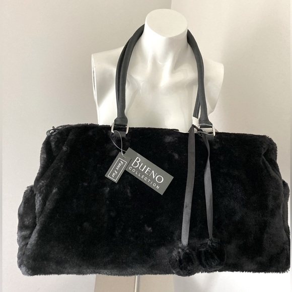 Bueno | Bags | Nwt Bueno Faux Fur Bag Large | Poshmark
